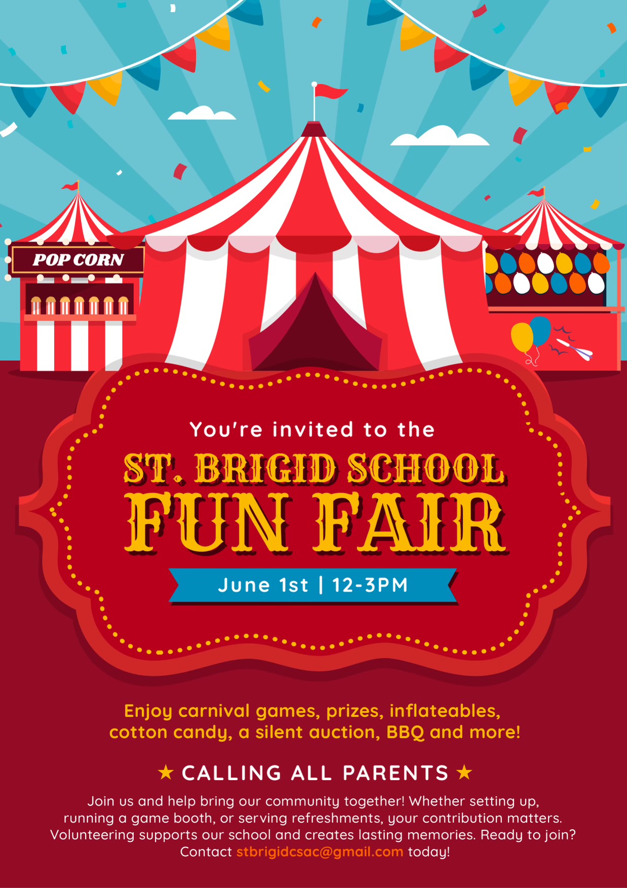 Fun Fair Summer 2024 | St. Brigid CSPC